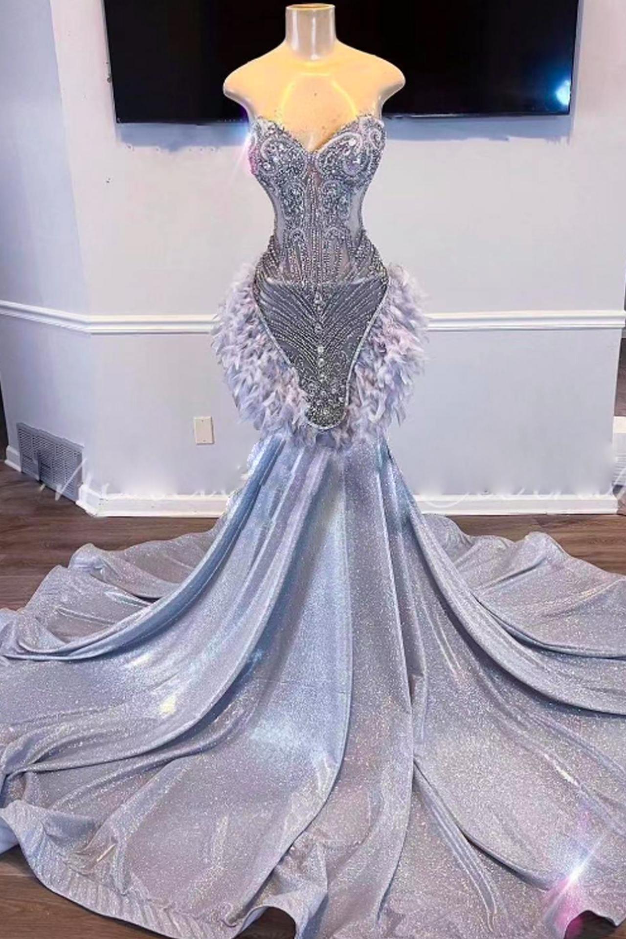 Sweetheart Neck Prom Dresses, Luxury Birthday Party Dresses, Beaded ...