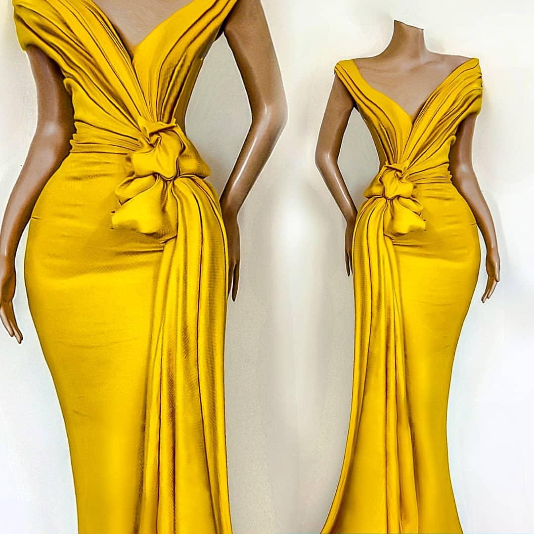 Yellow Evening Dresses 2022 Evening Dresses Simple Evening Dresses